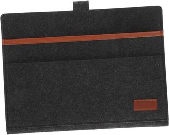 NUOBESTY Filz Aufbewahrungstasche Bett Organizer mit Großer Kapazität Schlankes Design Stabile Inneneinlage Einfach unter Matratze Einhängen Praktischer Bedsid