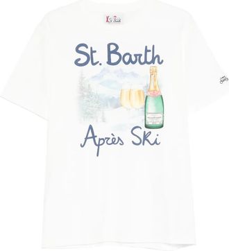MC2 Saint Barth t-shirt Arnott Warm à imprimé graphique - Blanc