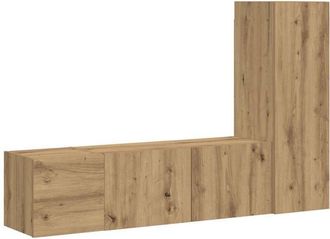 vidaXL Vidaxl - Meubles tv muraux 3 pcs ch&ecirc;ne artisanal bois ding&eacute;nierie