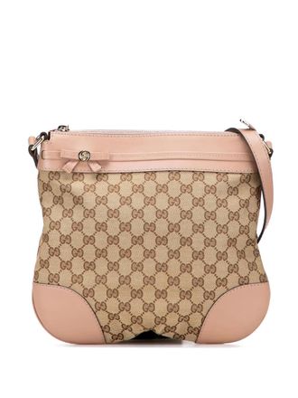 Gucci sac à bandoulière Mayfair en toile GG (2000-2015) - Marron