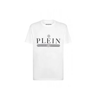 Philipp Plein Mtk7443 Pjy002N 01Wht - - Tops - Herren - Wei&szlig; - L