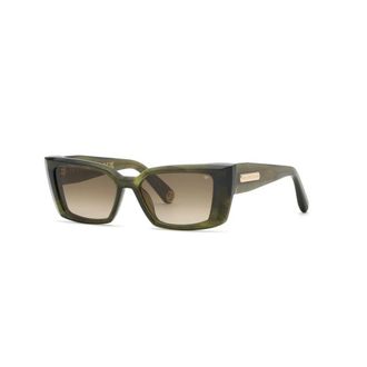 Philipp Plein Spp215M Sonnenbrille - - Accessories - Damen - Gr&uuml;n - 55 MM