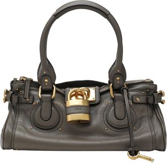 Chlo&eacute; Femme, Sacs, Gris, Taille: ONE Size Paddington Bag