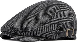 Generic Béret réglable pour garder au chaud léger style britannique gentleman homme pour voyage homme hiver chaud chapeau britannique rétro en laine béret moy