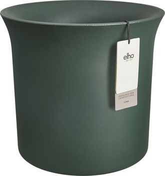 ELHO June Tulip 47 - Blumentopf f&uuml;r Innen und Au&szlig;en - 100% recyceltes Plastik - &Oslash; 47.0 x H 43.0 cm - Gr&uuml;n/Emerald Gr&uuml;n