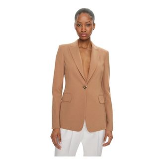 Pinko Pinko, Femme, Vestes, Brun, Taille: 44 FR Signum Jacket