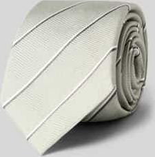 Gierremilano Seidenkrawatte aus reiner Seide mit Allover-Stitching (7,5 cm)