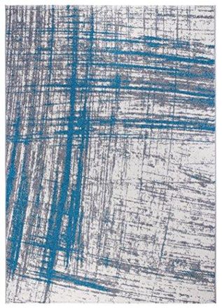 Andiamo Webteppich moderner stilvoller Kurzflor Teppich robust und pflegeleicht aus 100% Polypropylen geeignet für Fußbodenheizung und Saugroboter 120 x 170 c