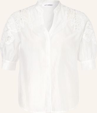 Co'Couture Cocouture Bluse Mit Stickereien weiss