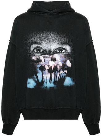 Misbhv Hoodie mit grafischem Print - Schwarz