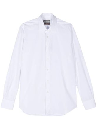Canali chemise en coton - Blanc