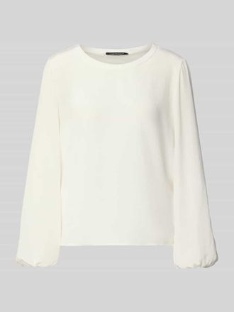 Luisa Cerano Regular Fit Bluse im semitransparenten Design