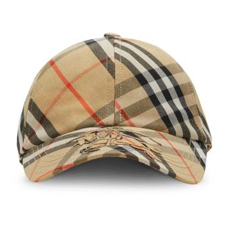 Burberry Homme, Accessoires, Beige, Taille: M Casquette de baseball &agrave; motif logo