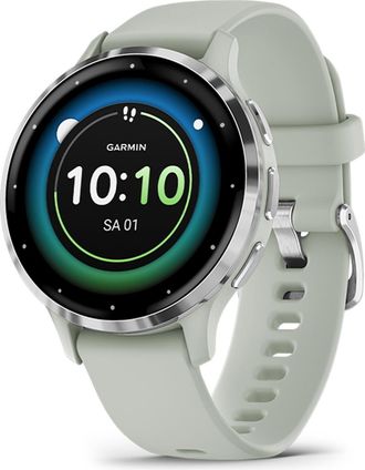 Garmin Venu 3S 41mm - Fitness-Smartwatch, 1,2 AMOLED-Touchdisplay, bis zu 10 Tage Akkulaufzeit, 30+ Sport-Apps, Bluetooth Telefonie und Sprachassistenz, Musi
