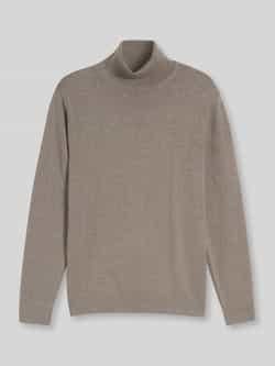 Tom Tailor Rollkragenpullover mit Feinstrickstruktur