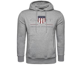 GANT Kapuzenpullover Reg Archive Shield Herren Hoodie, Pullover, Sweatshirt, Hoody, Langarmshirt