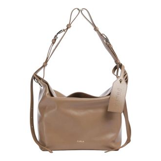 Furla Ginevra M Schultertasche - - Bags - Damen - Braun - ONE SIZE