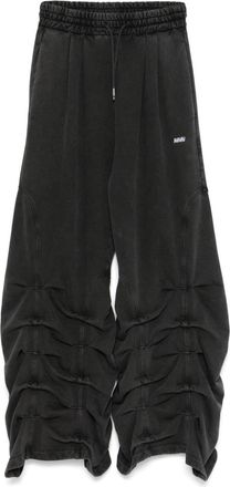 Avavav Jogginghose mit Faltendetail - Schwarz