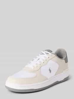 Polo Ralph Lauren Low Top Sneaker aus Leder-Mix Modell MASTERS