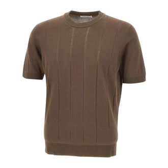 KANGRA Homme, Pulls, Brun, Taille: M Pull Ras du Cou