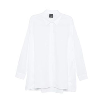 Marina Rinaldi Femme, Blouses et Chemises, Blanc, Taille: 44 FR Chemises