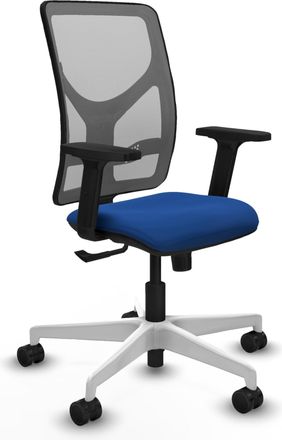 Piqueras y Crespo B&uuml;rostuhl, Netzstoff, mit 2D-Armlehnen, h&ouml;henverstellbare Lendenwirbelst&uuml;tze, ausgestattet mit 3 Positionen und Schneideschaum, mit Rollen von 65 mm, 