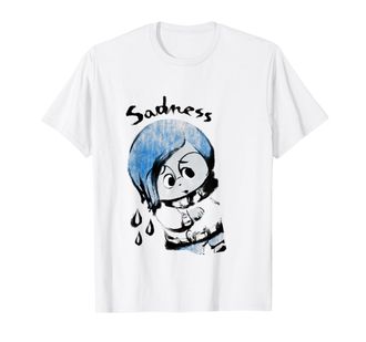 Disney Pixar Inside Out Traurigkeit, Aquarell T-Shirt