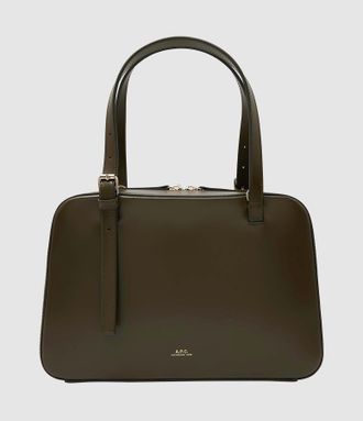 A.P.C. Sac Virginie Box Kaki Fonce
