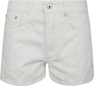 Off-white Femme, Shorts, Blanc, Taille: W26 Bermuda en jean