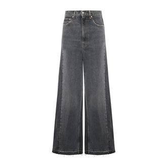 Stella McCartney Damen, Jeans, Grau, W24Größe