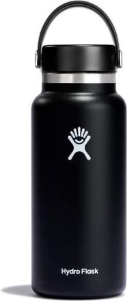 Hydro Flask Trinkflasche 946ml (32oz) - Isolierte Wasserflasche aus Edelstahl - Sportflasche mit auslaufsicherem Flex Cap-Deckel & Gurt - Thermoflasche Spülmaschi