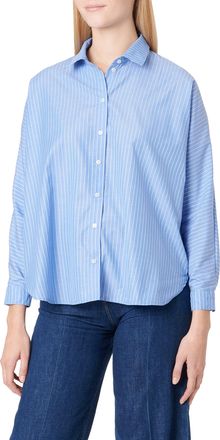 Only Damen Onlnew Grace Shirt Noos Wvn Bluse, Moonlight Blue, XS EU