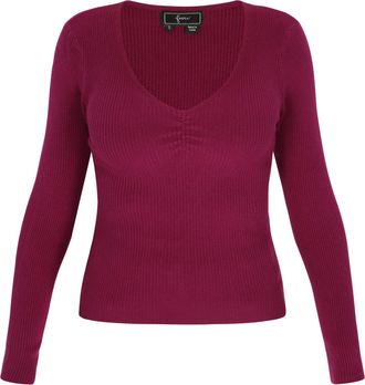 Faina Pullover Frauen Maulbeere