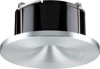 Paulmann 92497 Einbauadapter Pendelleuchte f&uuml;r Einbaudurchmesser 68 mm 92mm Alu gedreht Deckenspot Aluminium, Kunststoff