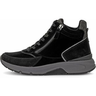 Gabor Rollingsoft Schn&uuml;rstiefelette - - Shoes - Damen - Schwarzk - 39 1/2 EU