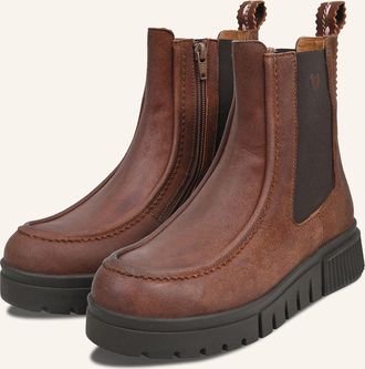 Crickit Crickit Chelsea-Boots Uldina braun