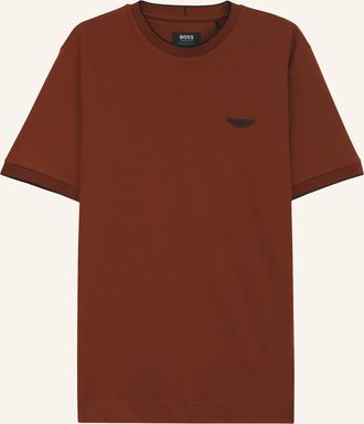 HUGO BOSS T-Shirt C-Thompson 80_Am Regular Fit braun