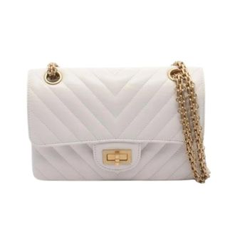 Chanel Sac bandouli&egrave;re vintage Pre-owned - Femme - Pre-owned - Blanc - Taille: ONE Size