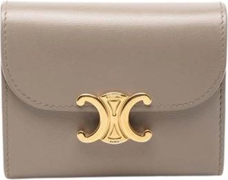 Celine Pre-owned Vintage Small Wallet - Femme - Pre-owned - Gris - Taille: ONE Size