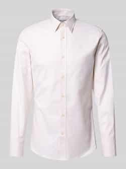 Tiger Of Sweden Slim Fit Business-Hemd mit Knopfleiste Modell Adley