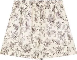 Golden Goose Femme, Shorts, Multicolore, Taille: 38 FR Journey Floral Print Cotton Shorts