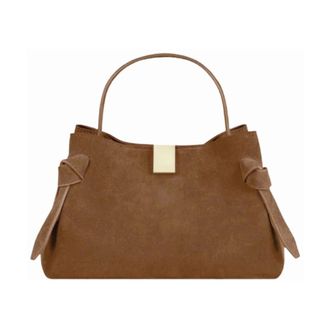 Yuzefi Femme, Sacs, Brun, Taille: ONE Size Gyoza Mini Suede