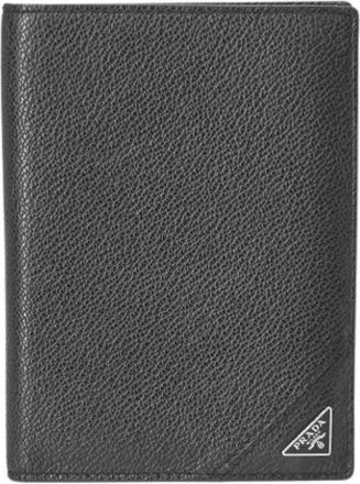 Prada Pre-owned Passport Cover - Femme - Pre-owned - Noir - Taille: ONE Size