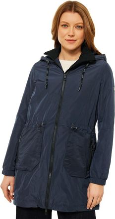 Cecil Damen 100712 Mantel, deep Blue, XS