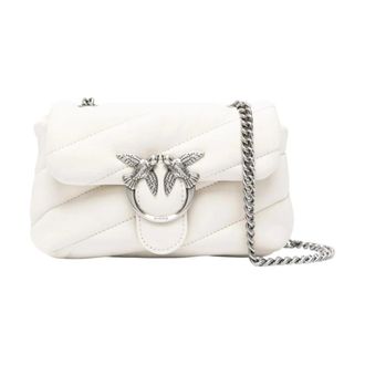 Pinko Pinko, Femme, Sacs, Blanc, Taille: ONE Size Baby Love Bag Puff
