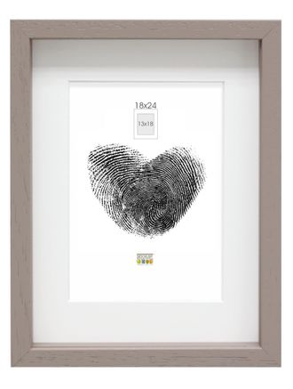 Deknudt Frames s223 K7p1 Bilderrahmen mit Tiefe Holz Taupe 18 x 24 cm