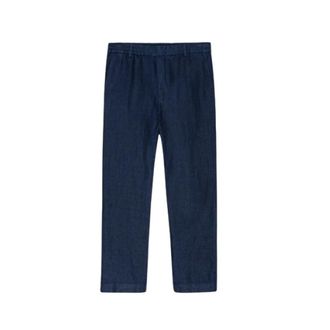 Nn.07 Leinen Herren Billie Hose - - Trousers - Herren - Blau - W31
