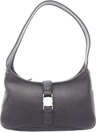 Ferragamo Sac port&eacute; &eacute;paule doccasion - Femme - Pre-owned - Noir - Taille: ONE Size