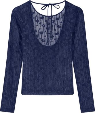 Fab By Fabienne Chapot Fabienne Chapot, Femme, Blouses et Chemises, Bleu, Taille: 44 FR Lacey Top