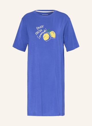 Schiesser Nachthemd blau